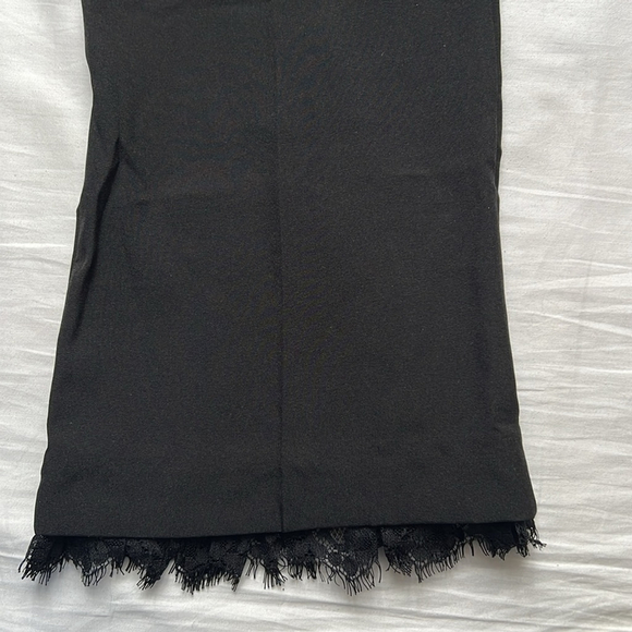 Revamped | Pants & Jumpsuits | Revamped Lace Trim Wide Leg Trousers ...